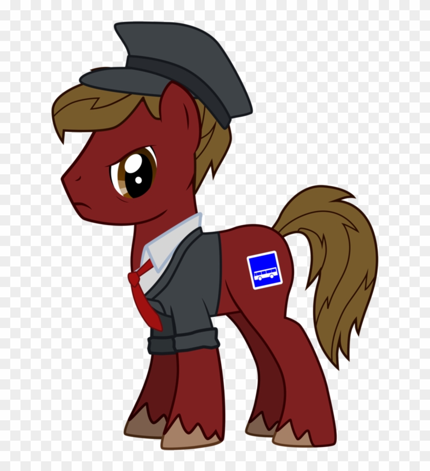 [mlp Request] Conductor Bus Driver By Light262 - Bus - Free Transparent ...